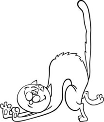 Cartooncat Coloring Pages - Learny Kids